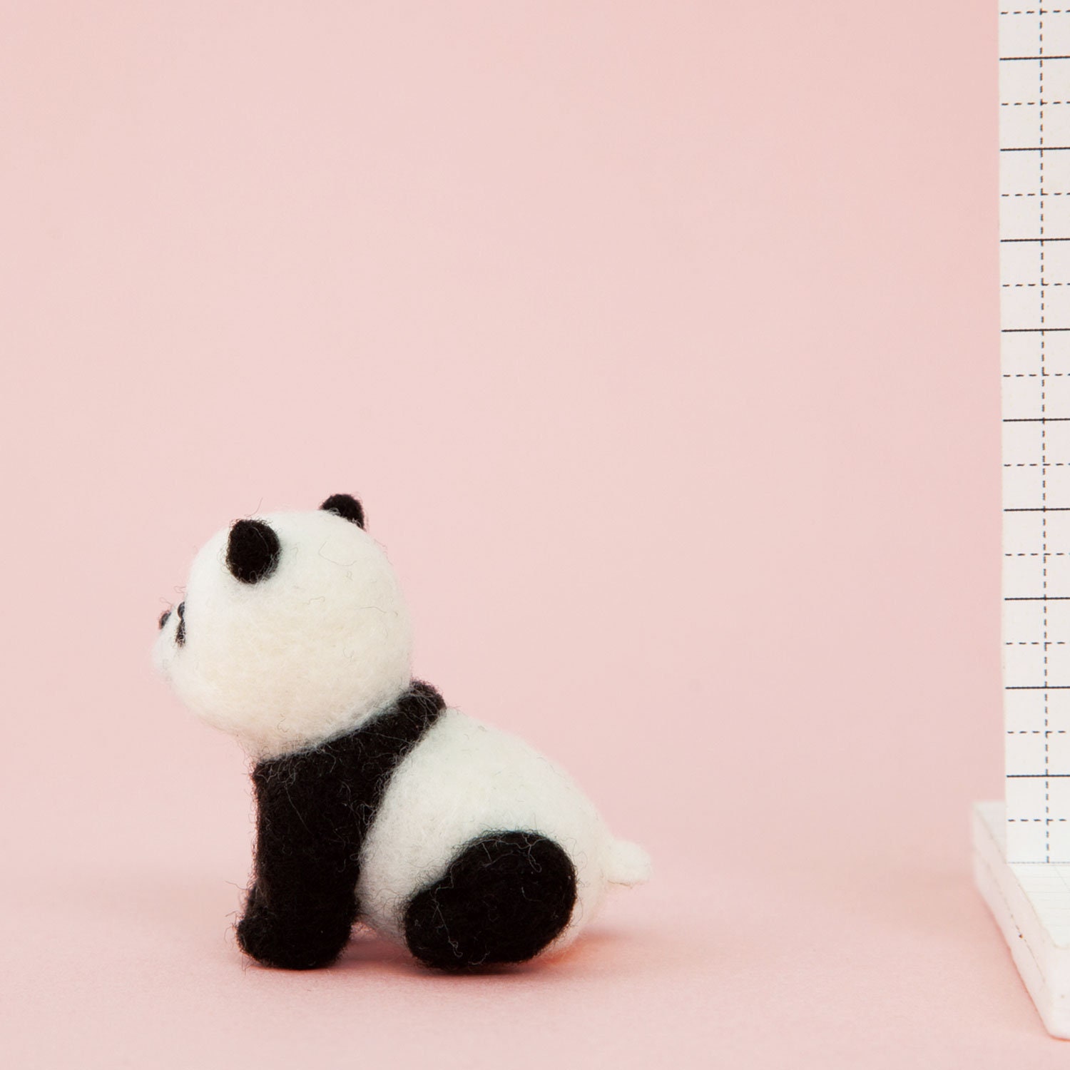 Sewing & Fiber Craft Supplies & Tools Felting Needle Felted Panda Kit ...