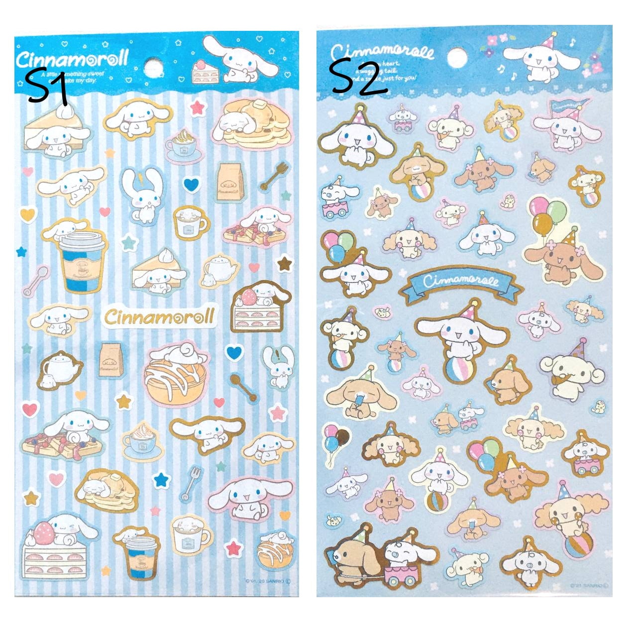 Holographic Cinnamoroll Sticker Sheets Paper, Party & Kids Materials ...