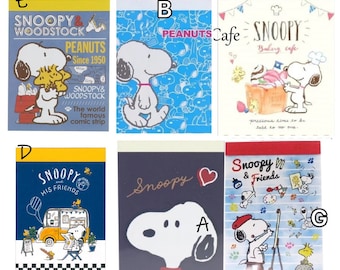 Snoopy Sticky Notes | Etsy