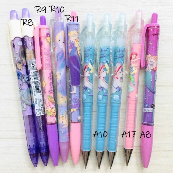 Japan Disney Princess Pencil Cute Ariel Alice Jasmine - Etsy