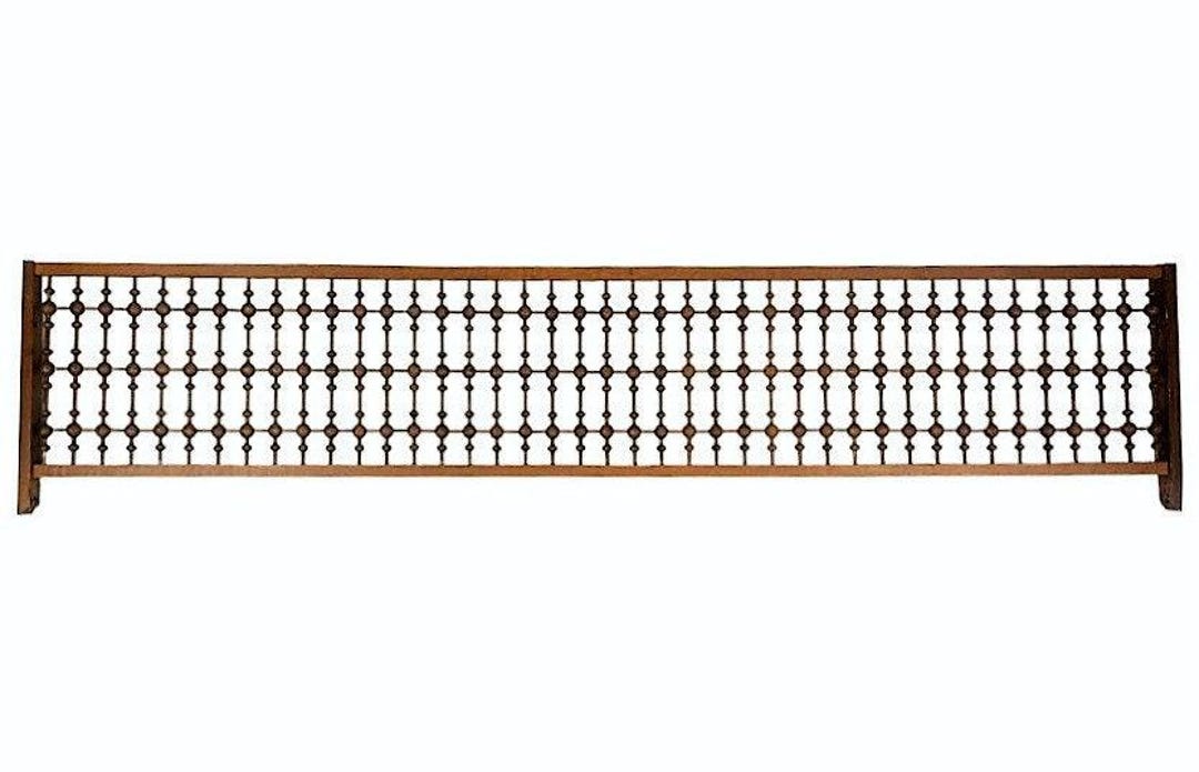 AC1005 Antique Aesthetic Era Victorian C1890 Oak Ball & Stick 65in ...