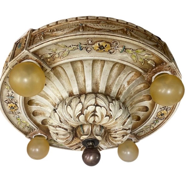 Plaster Pendant Light - Etsy