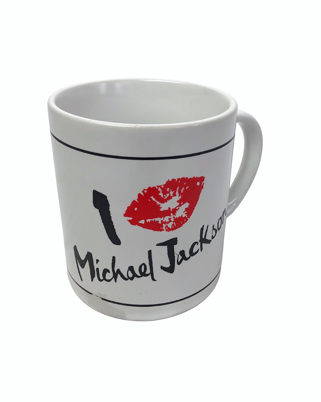 80’s I Love Michael Jackson Kiss Coffee Mug - Etsy