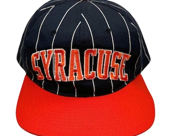 90s Vintage Style Syracuse University Streetwear Snapback Gameday Hat ...