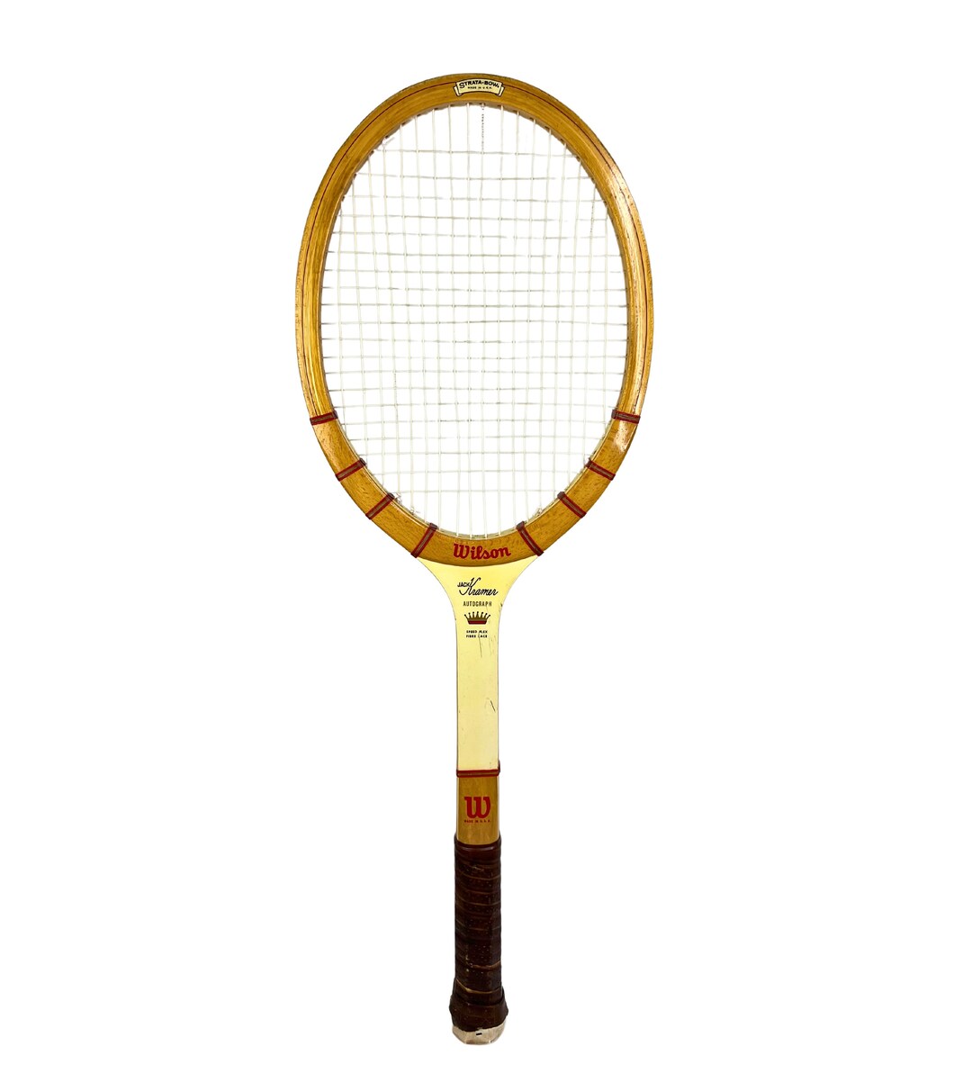 60’s Jack Kramer Wilson Championship Play Strata-bow Tennis Racket - Etsy