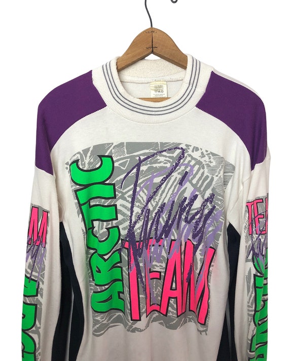 80’s Arctic Cat Racing Team Snowmobile Padded Elbow M… - Gem