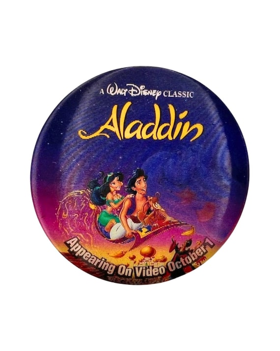 1992 Walt Disney Aladdin Holographic Promotional Movi… - Gem