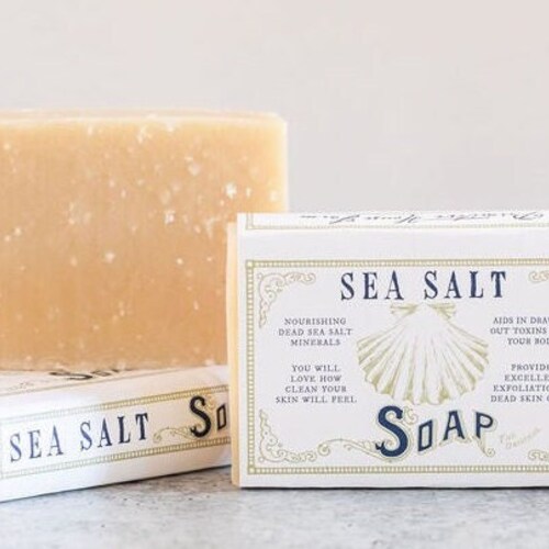 100% Natural Dead Sea Mud Handcrafted Soap With Dead Sea Salt - Etsy