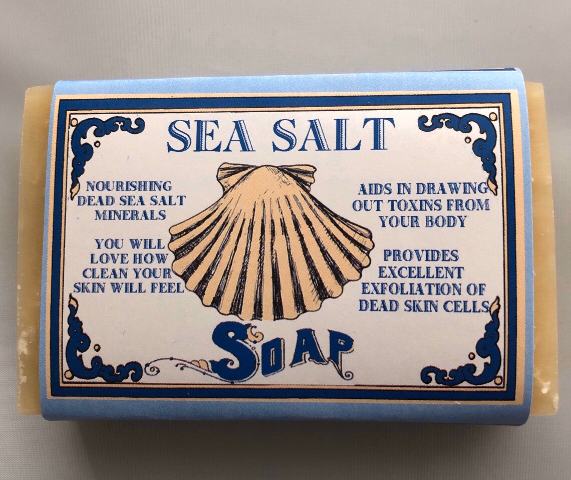 Sea Salt Soap - Etsy