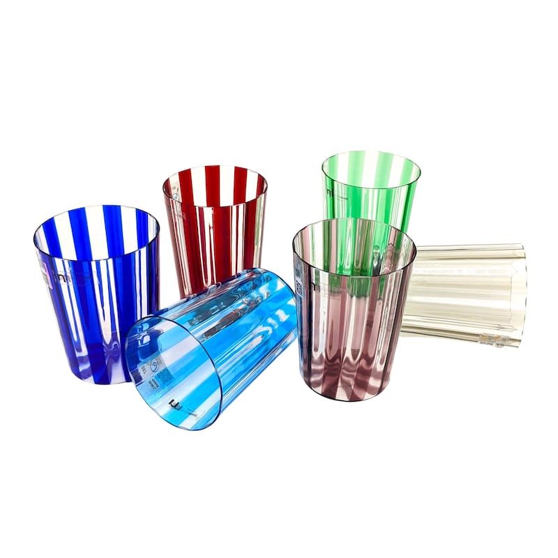 Striped Glasses - Etsy