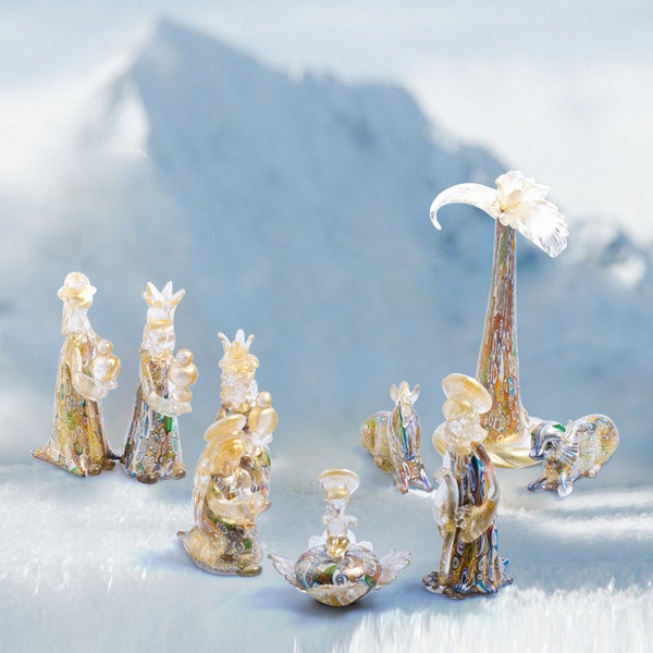 Glass Nativity - Etsy