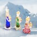 Murano Glass Magi Figurines: Nativity Scene Christmas Decorations - Etsy