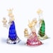 Murano Glass Magi Figurines: Nativity Scene Christmas Decorations - Etsy