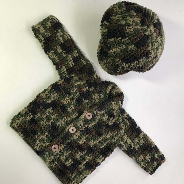 Crocheted Camouflage - Etsy