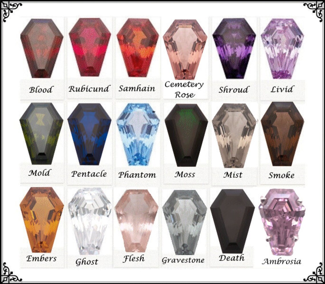 Coffin Gems® 5ct Crown Ring Set - 10k Yellow, Rose or White Gold - Etsy