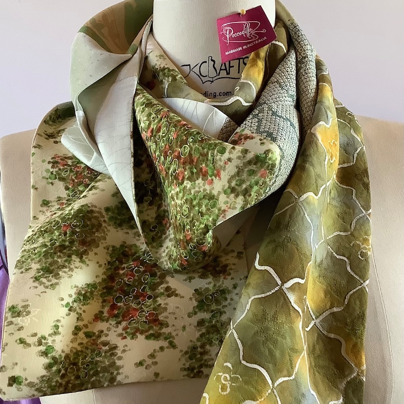 Upcycled Scarf - Etsy