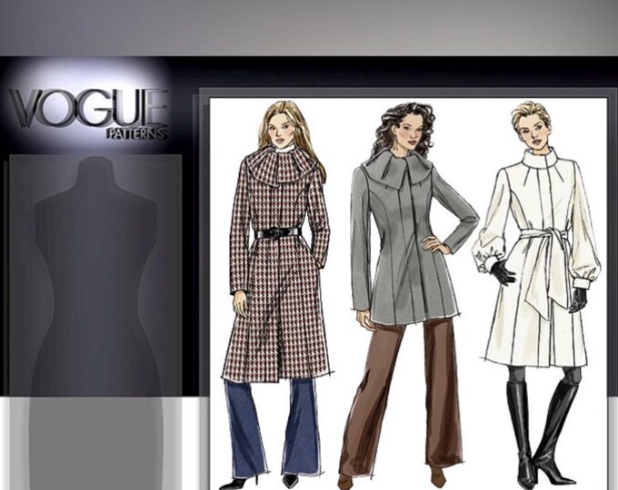 Vogue V8438 Sewing Pattern Includes Jackets in Sizes 6-8-10-12 Uncut ...