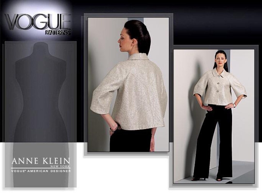 Vogue V1098 This Vogue Sewing Pattern Includes Jacket and Pants in ...