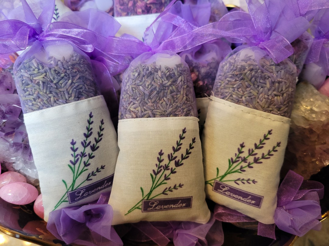 LAVENDER AROMATIC SACHET With a Blend of Soft Lavender, Garden Sage ...