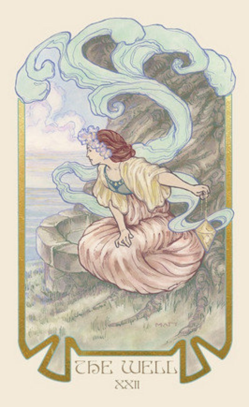 Ethereal Visions Illuminated Tarot Deck Cards Set | Etsy