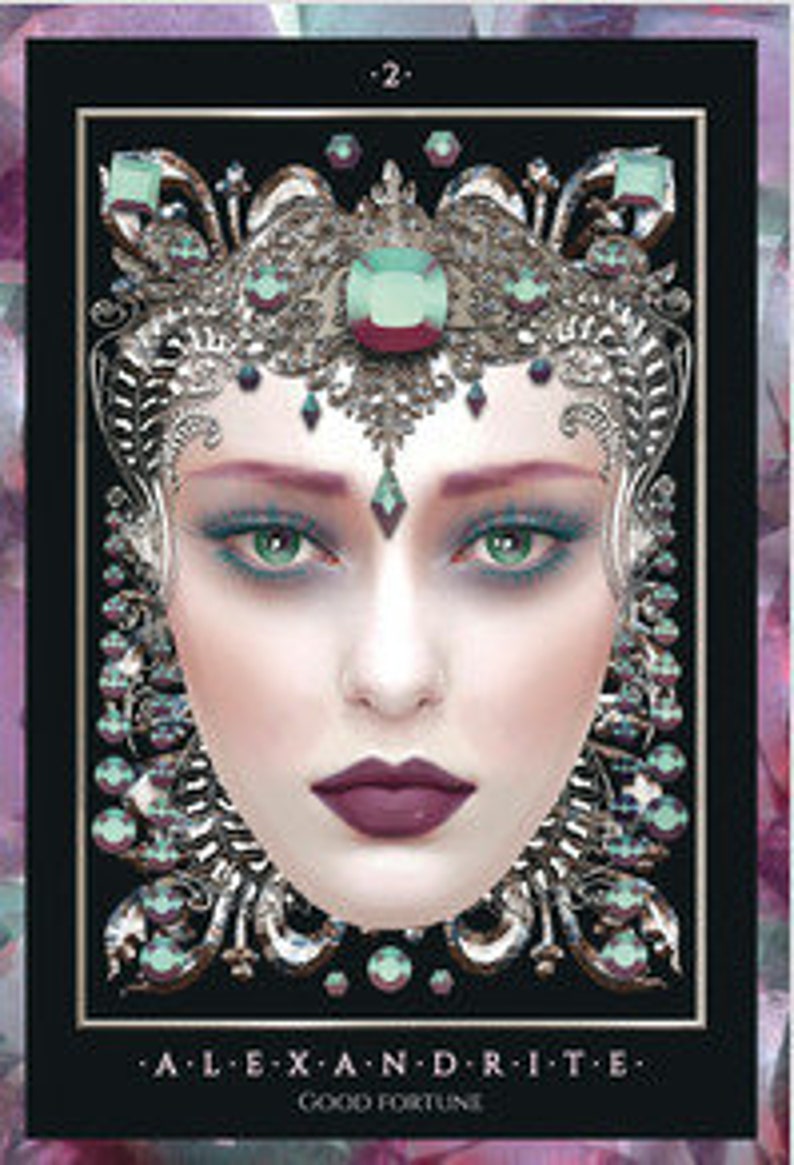 Precious Gems Oracle Cards Original New Sealed Guidebook Set - Etsy