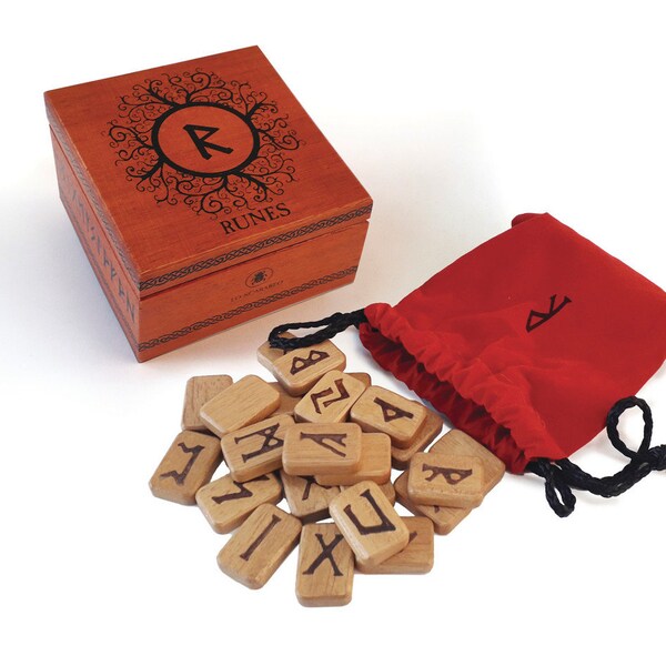 Wooden Runes - Etsy