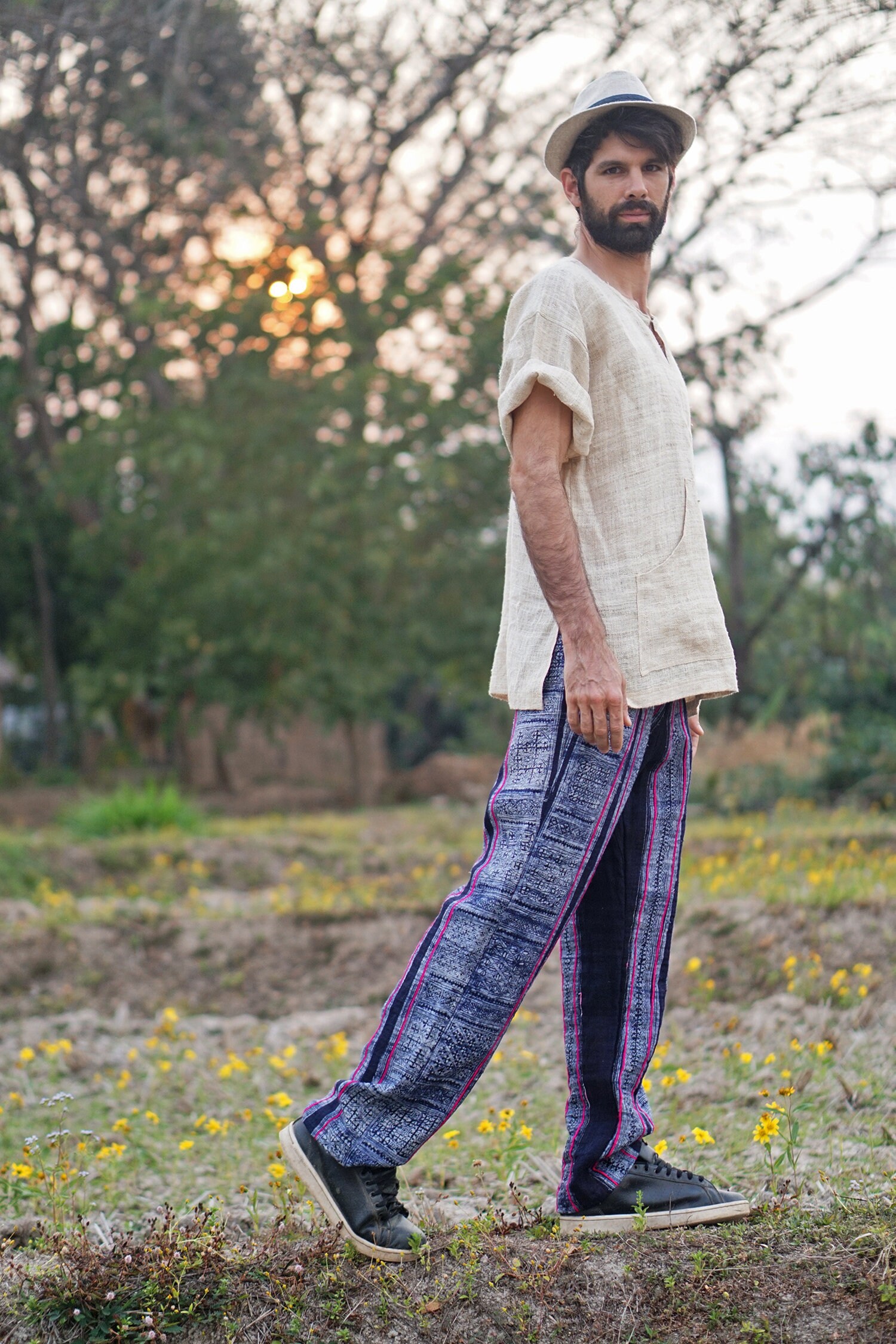 Hemp Shirt Hemp Shirt for Men Natural Hemp Clothing Natural | Etsy