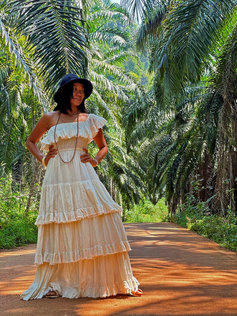 Boho Dress Boho Wedding Dress Bohemian Dress Photoshoot - Etsy