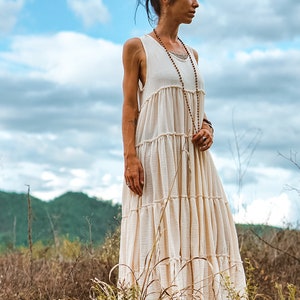 Backless Boho Dress Maxi Boho Dress Sexy Boho Dress Boho - Etsy