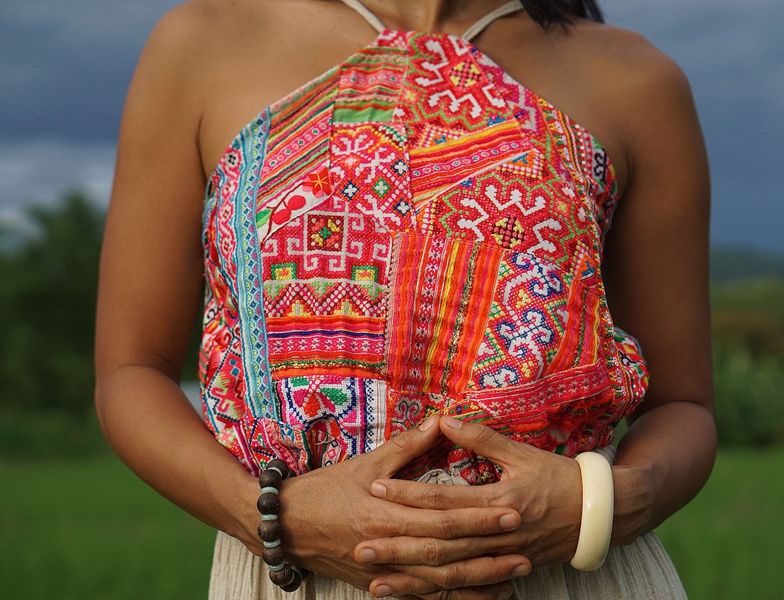 Vintage Jumpsuit Vintage Clothing Hmong Clothing Embroidery | Etsy