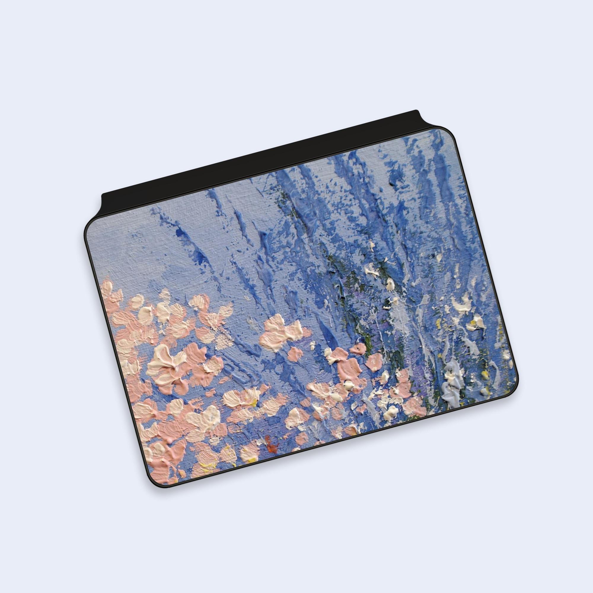 Impressionistic Flowers Magic Keyboard for iPad Skin | Flower Pattern ...