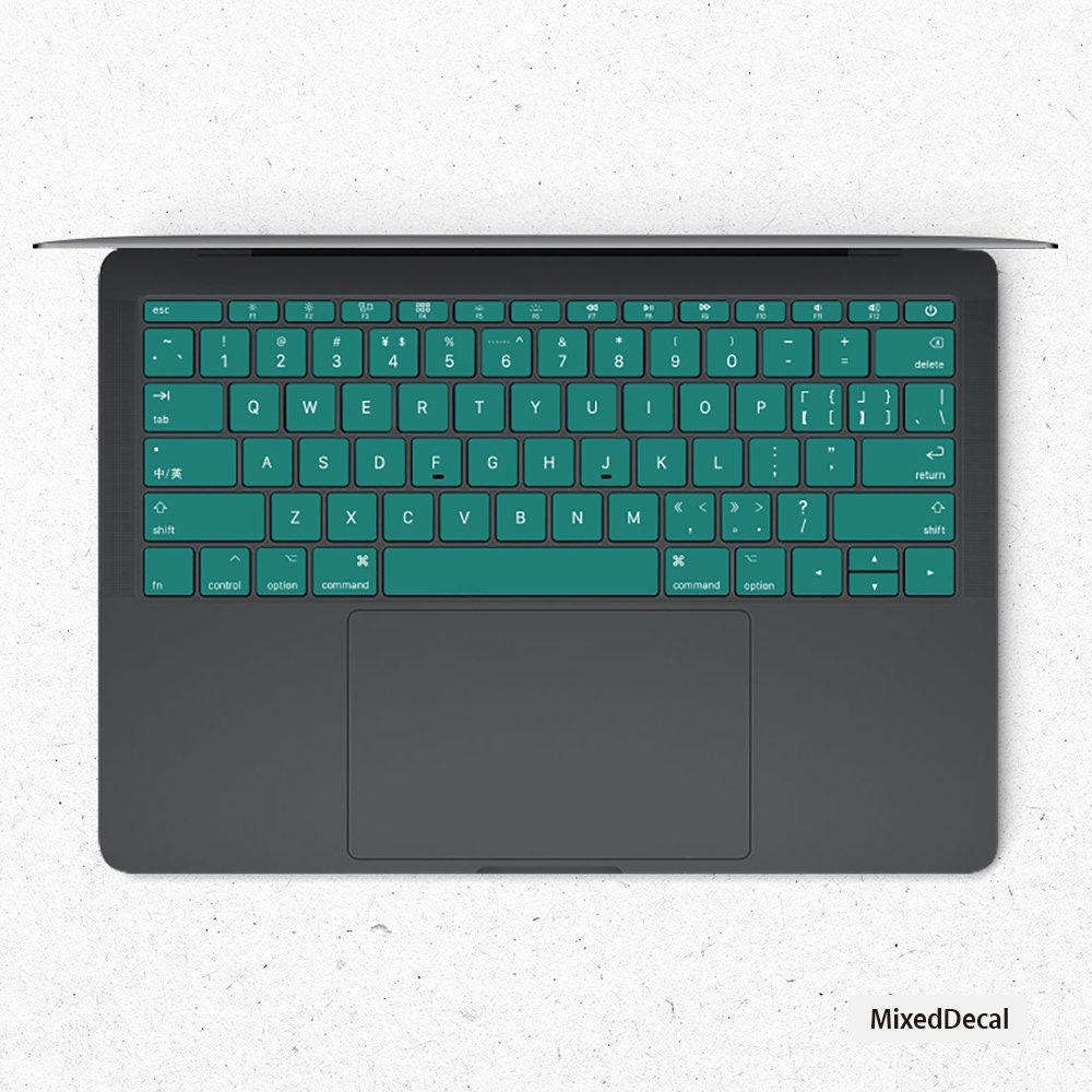 Duvall MacBook Keyboard Stickers| Keyboard Key's Individual Stickers ...
