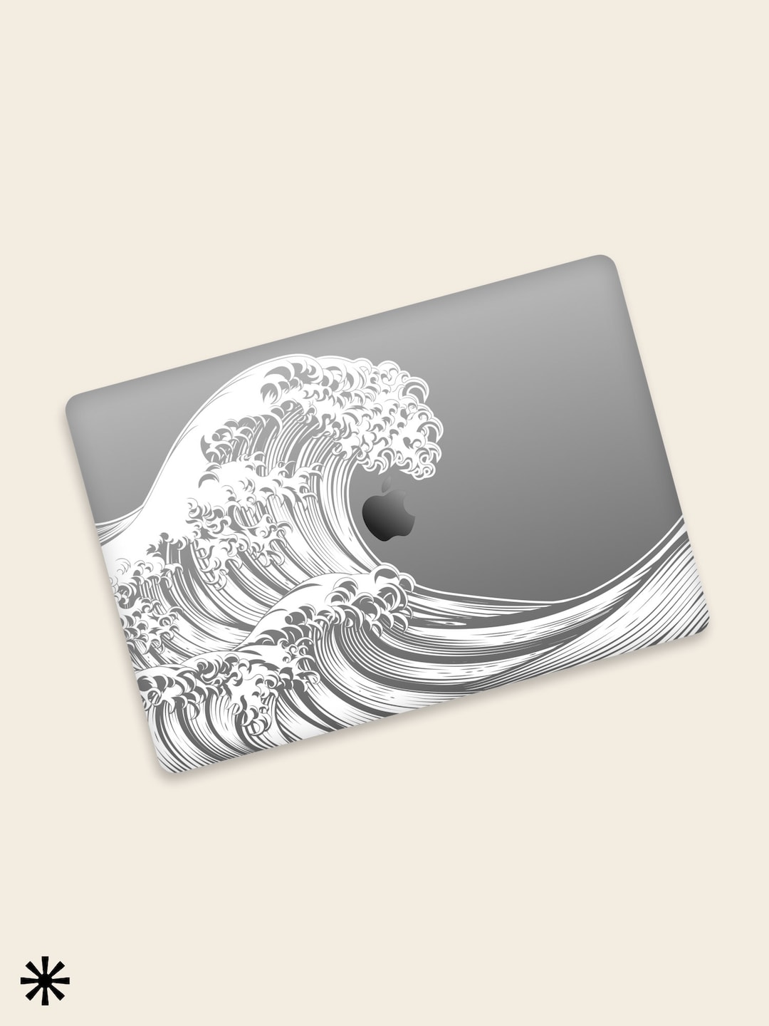 Great Wave off Kanagaw MacBook Pro Decal MacBook Air 13 Skin MacBook Retina Clear Sticker ...