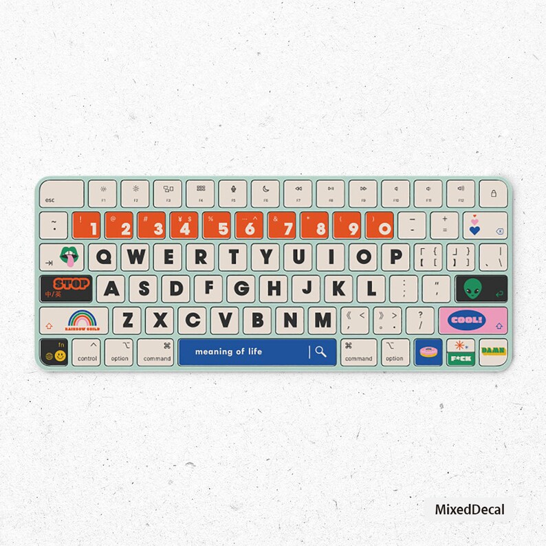 Magic Keyboard With Touch ID Model A2449 Vinyl - Etsy