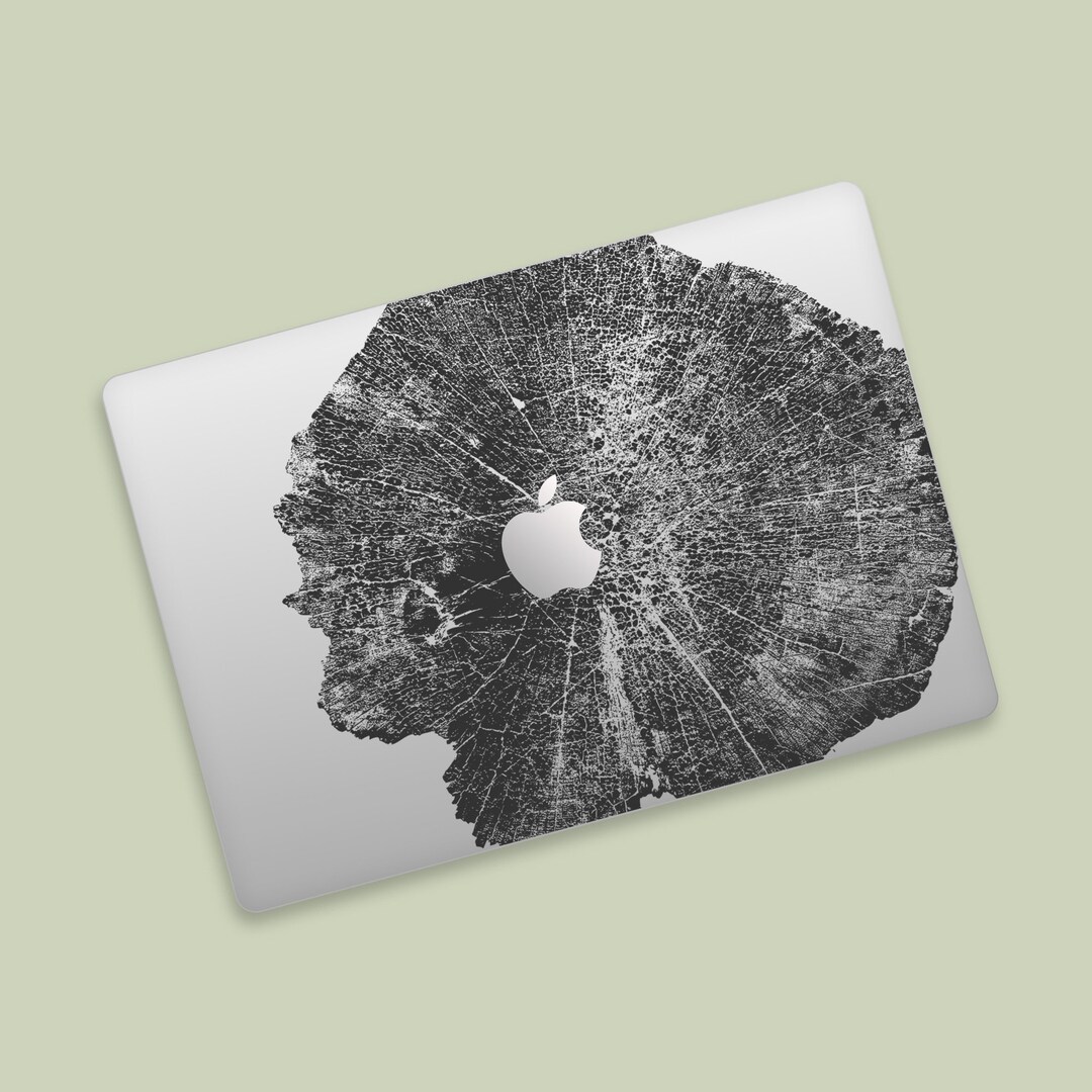 Tree Rings MacBook Transparent Skin | Nature-inspired MacBook Pro Clear ...