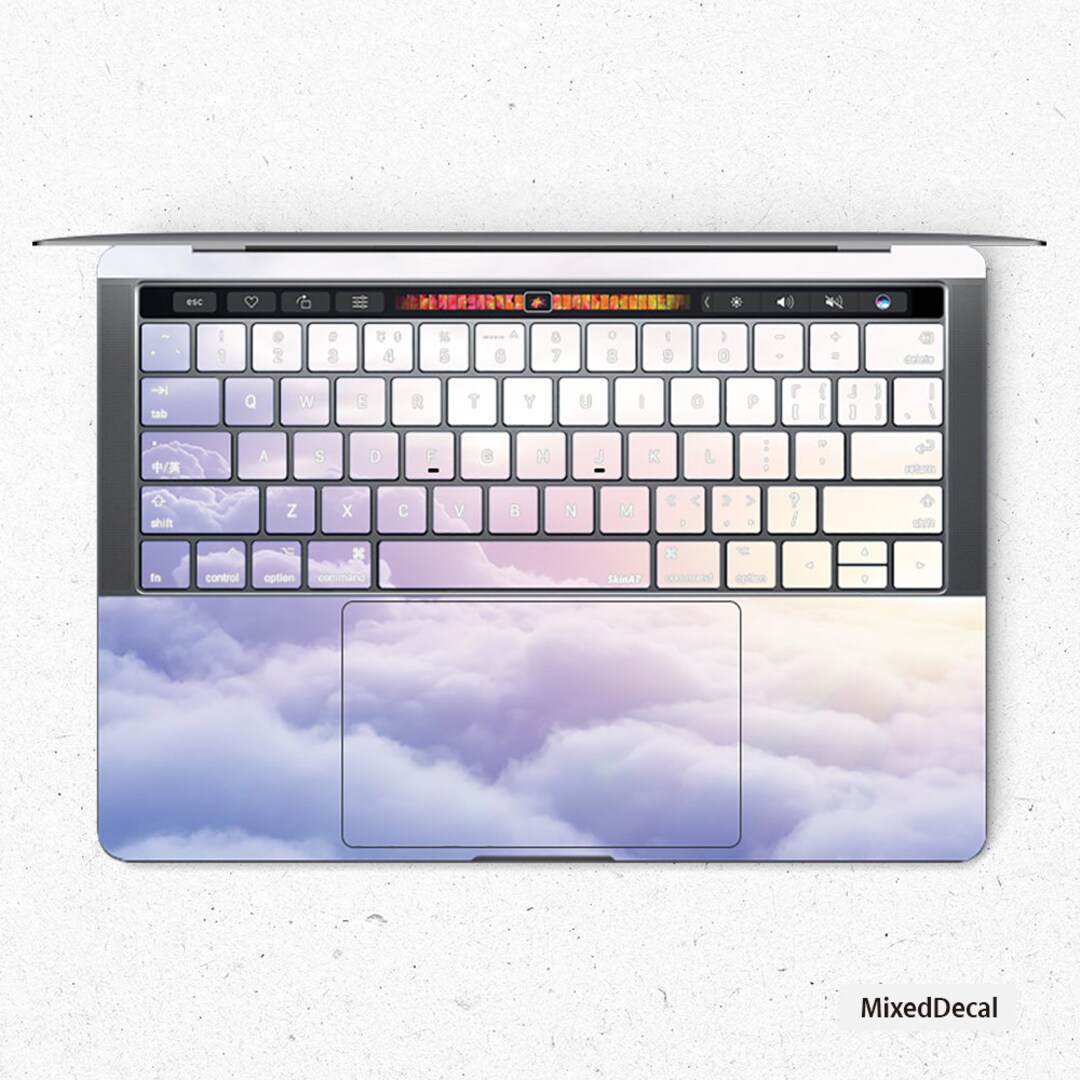 Purple Cloud Keyboard MacBook Pro Touch 16 Skin MacBook Pro 13 - Etsy UK