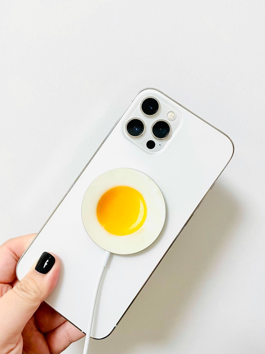 IPhone Magsafe Charger Protective Skin Set of 2 Front and Back Skin ...