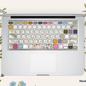 Garden Keyboard Stickers Laptop Macbook Keyboard Decal Macbook | Etsy