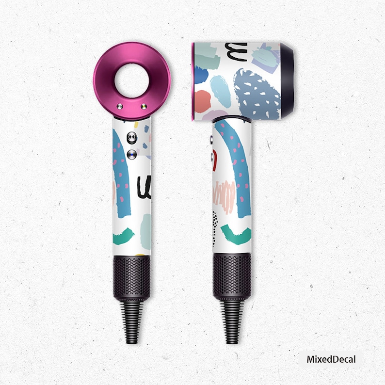Dyson Hair Dryer Protect Sticker Water-proof Decal Imitation | Etsy