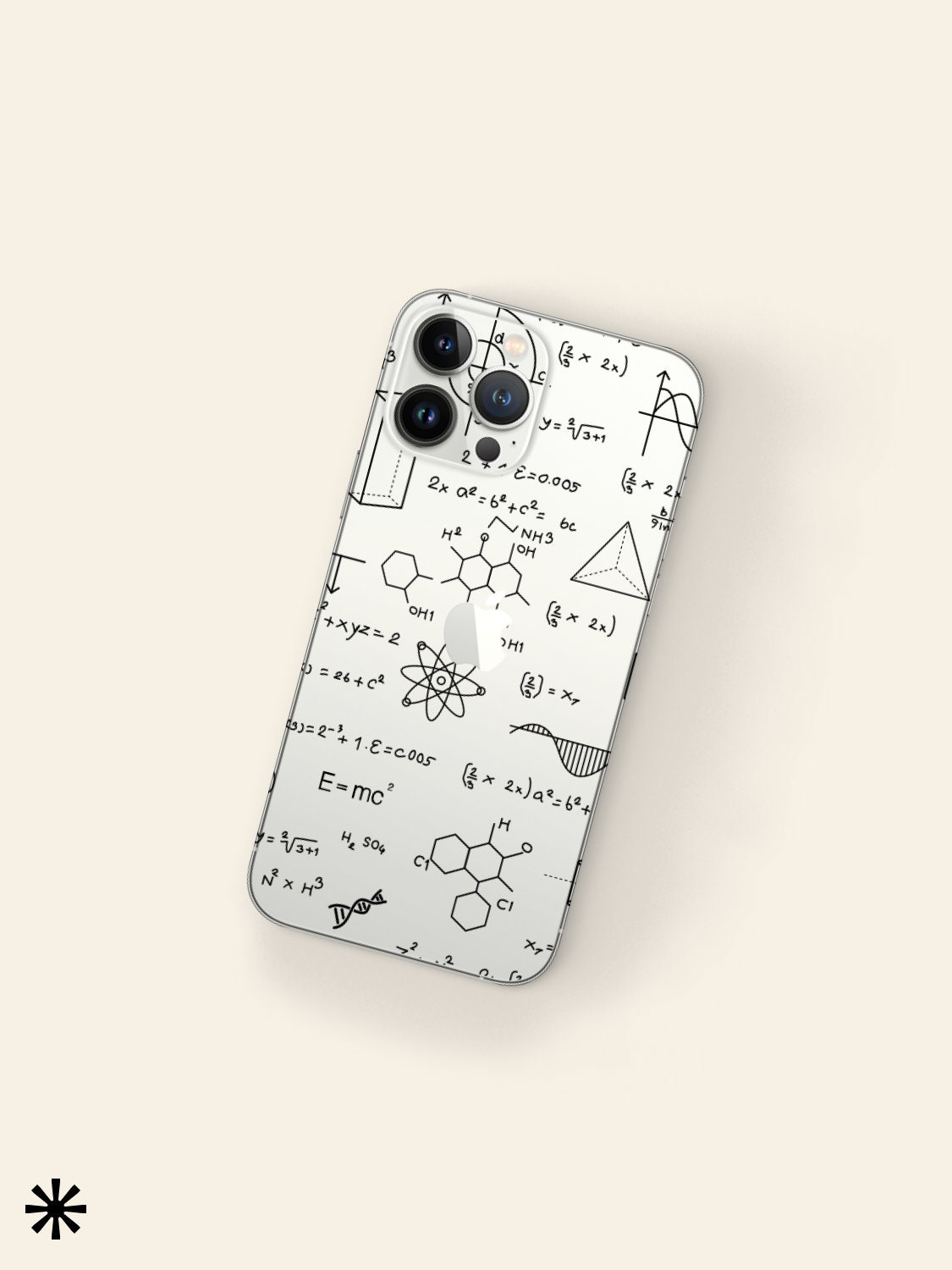 Formula Iphone 14 Clear Sticker Iphone 13 Pro Skin Iphone 12 - Etsy