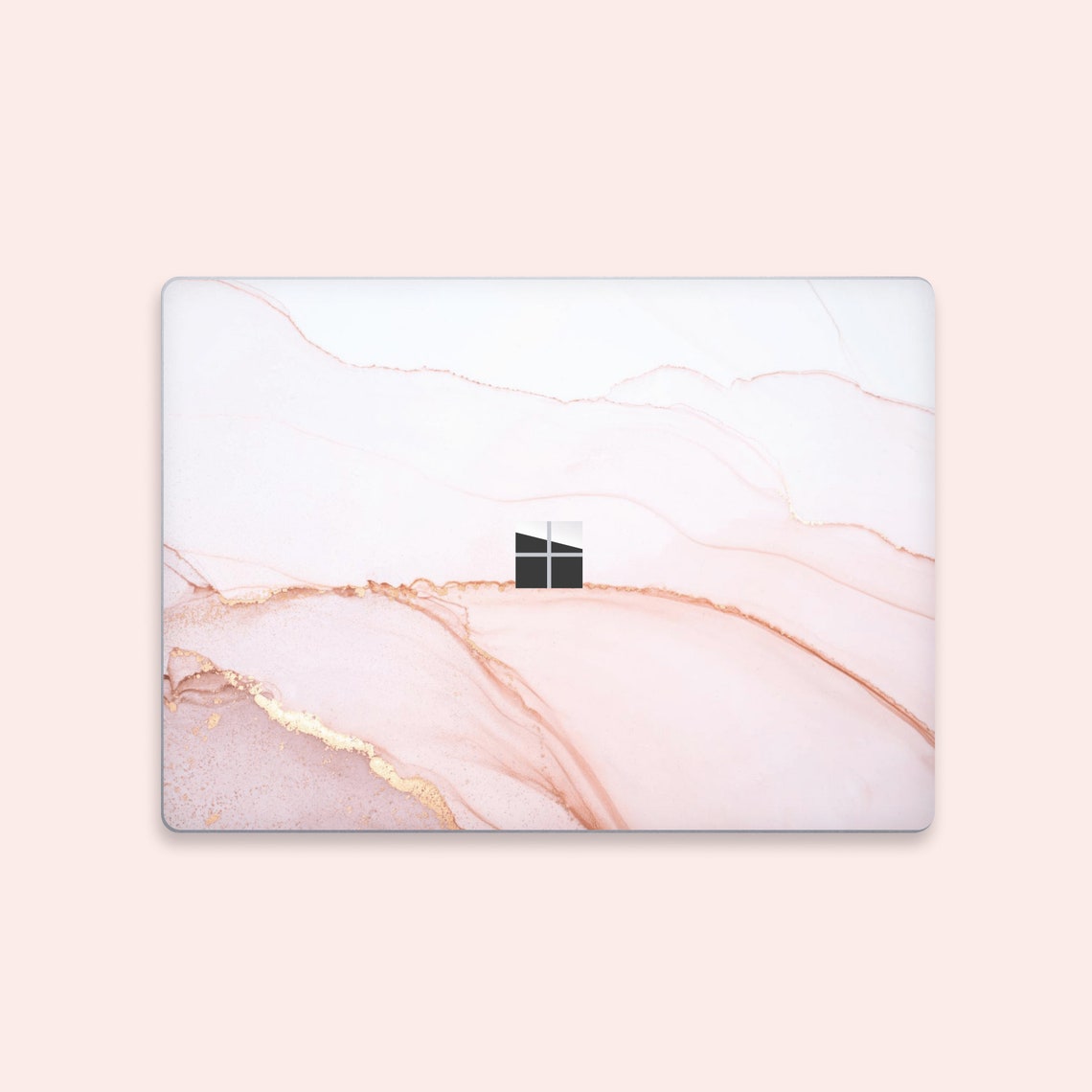 Laptop Stickers Microsoft Surface Book 3 Skin Grapefruit Marble ...