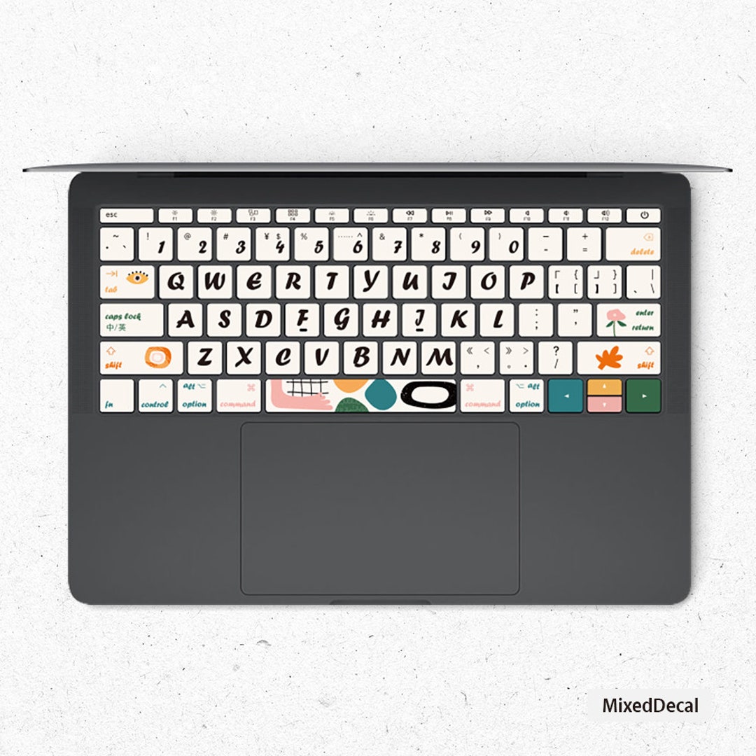 Magic Garden Keyboard Stickers Laptop Keyboard Cover Vinyl MacBook ...