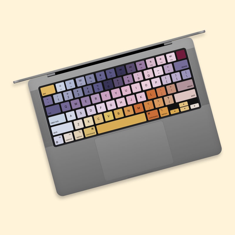 Purple Keyboard Decals - Etsy