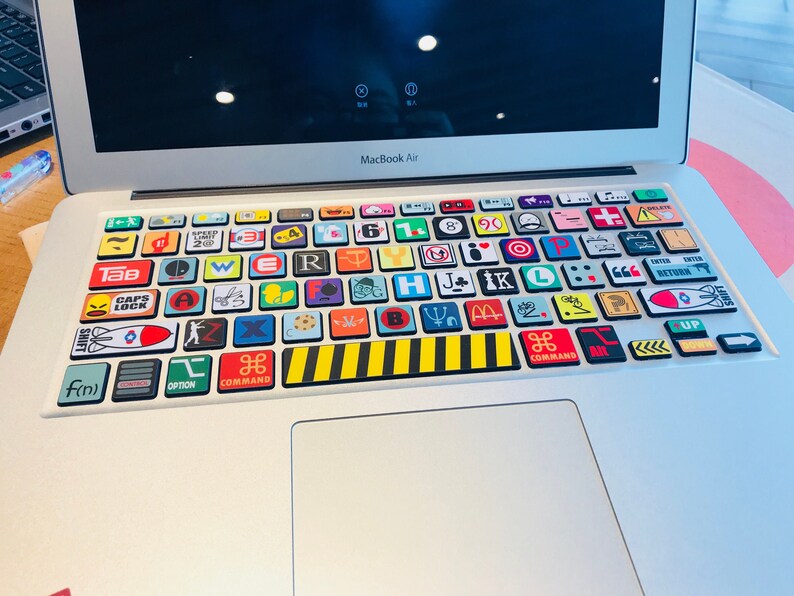 Colorful Logo Sticker Macbook Pro Skin Macbook Air 13 Decal | Etsy