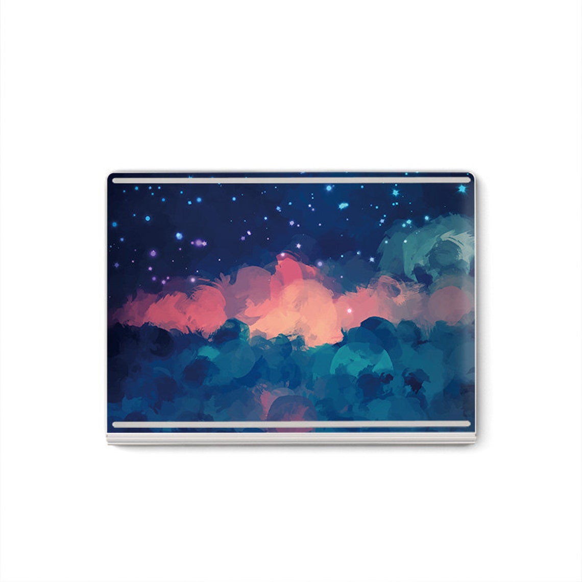 Microsoft Surface Book Decal Red Cloud Keyboard Sticker Bottom - Etsy