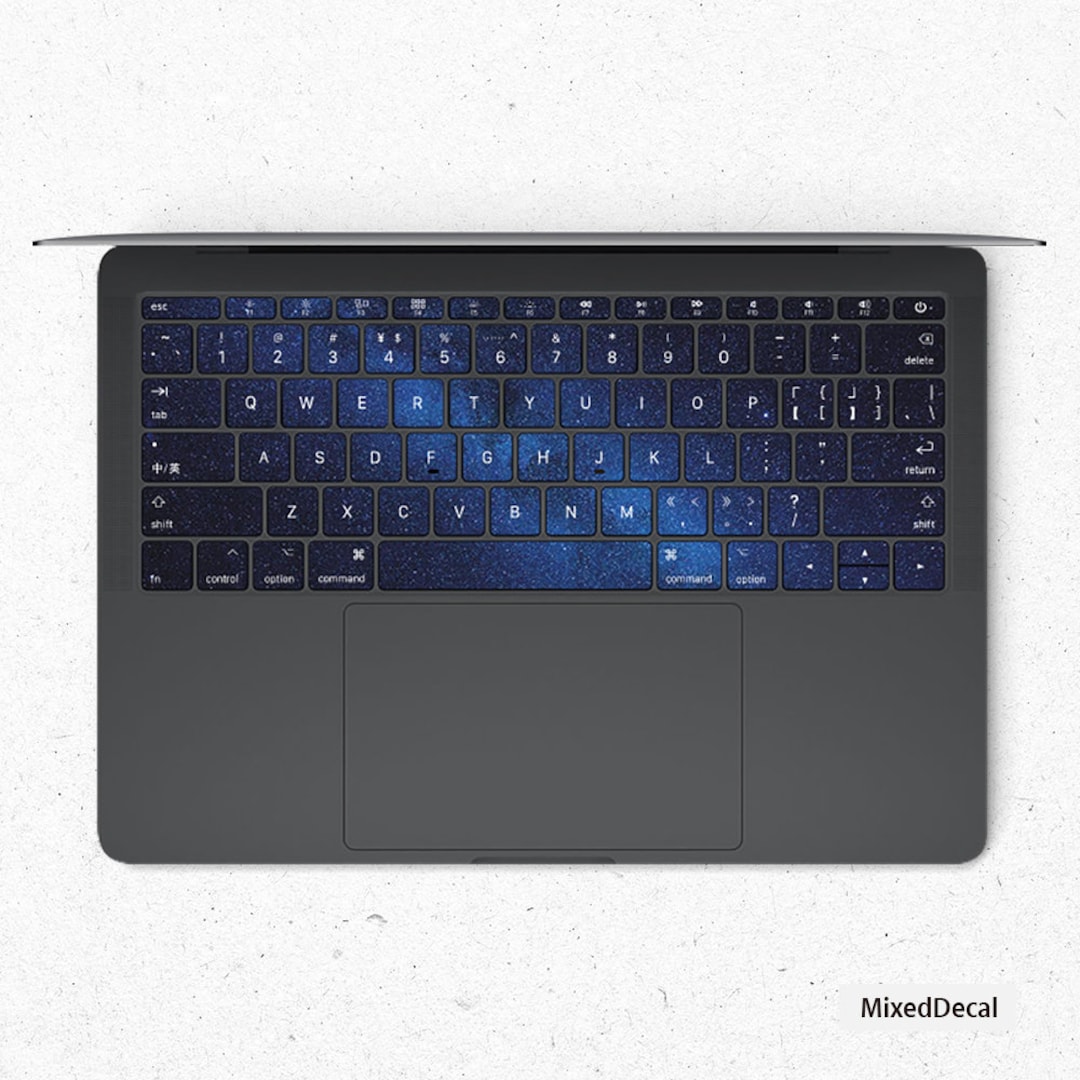 Blue Sky Keyboard Stickers Laptop Keyboard Cover Vinyl MacBook Keyboard ...