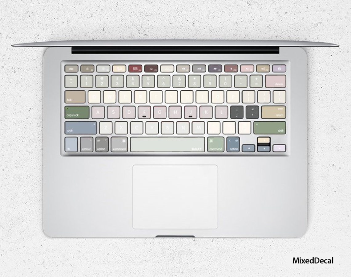 Morandi Keyboard Stickers Macbook Air 13 2018 Skin Keyboard - Etsy