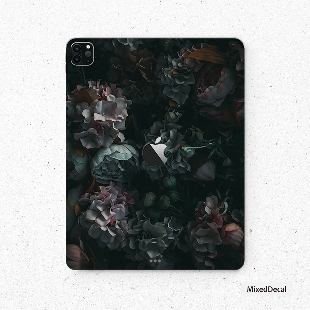 IPad 8 Decal Shade Flowers Back Sticker New Apple iPad Pro Skin iPad ...