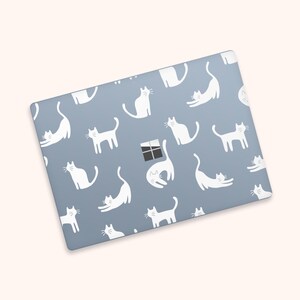 Cats Clear Microsoft Surface Book Sticker Surface Laptop Skin Surface ...