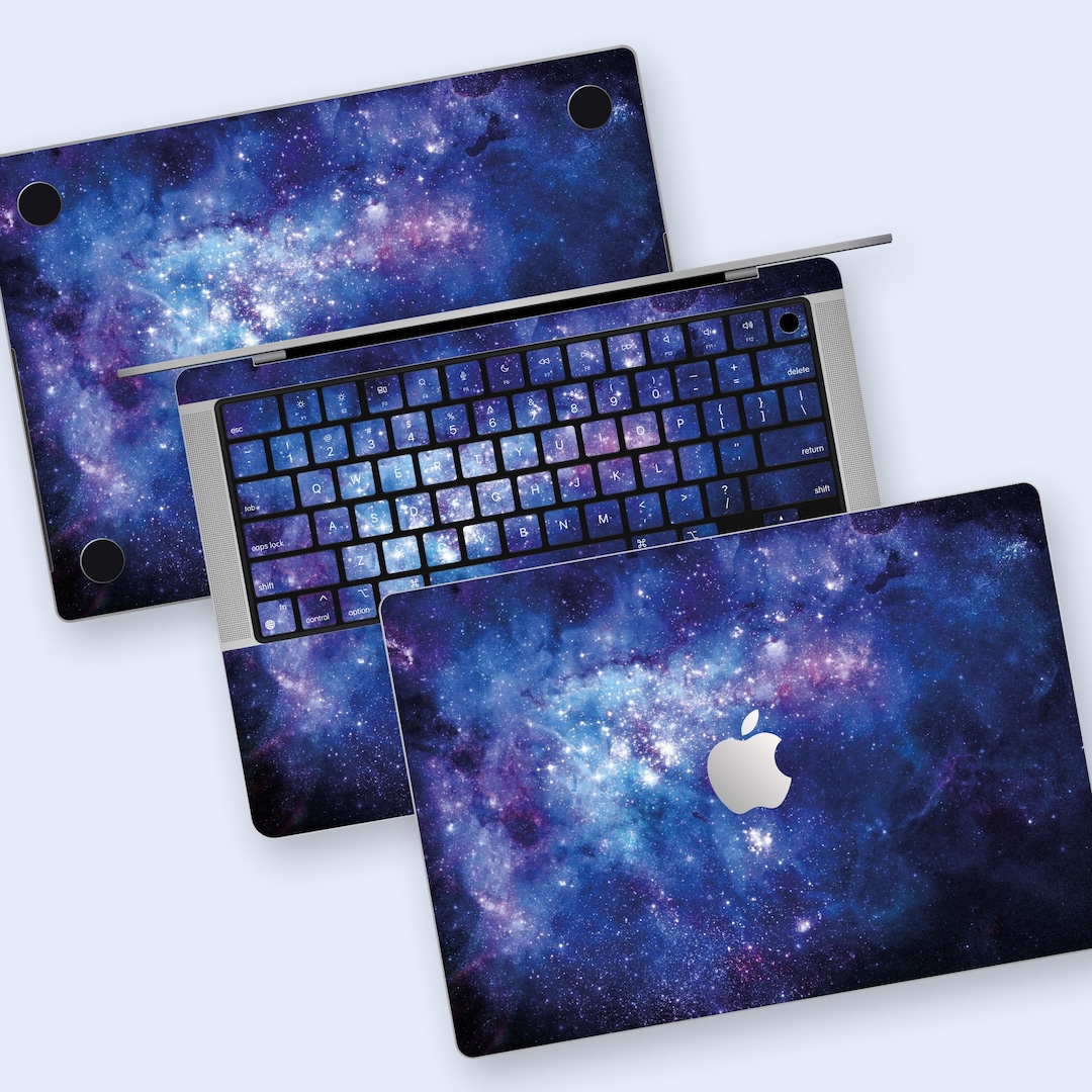 Galactic Charm MacBook Skin | Starry Night MacBook Pro Decal | Night ...